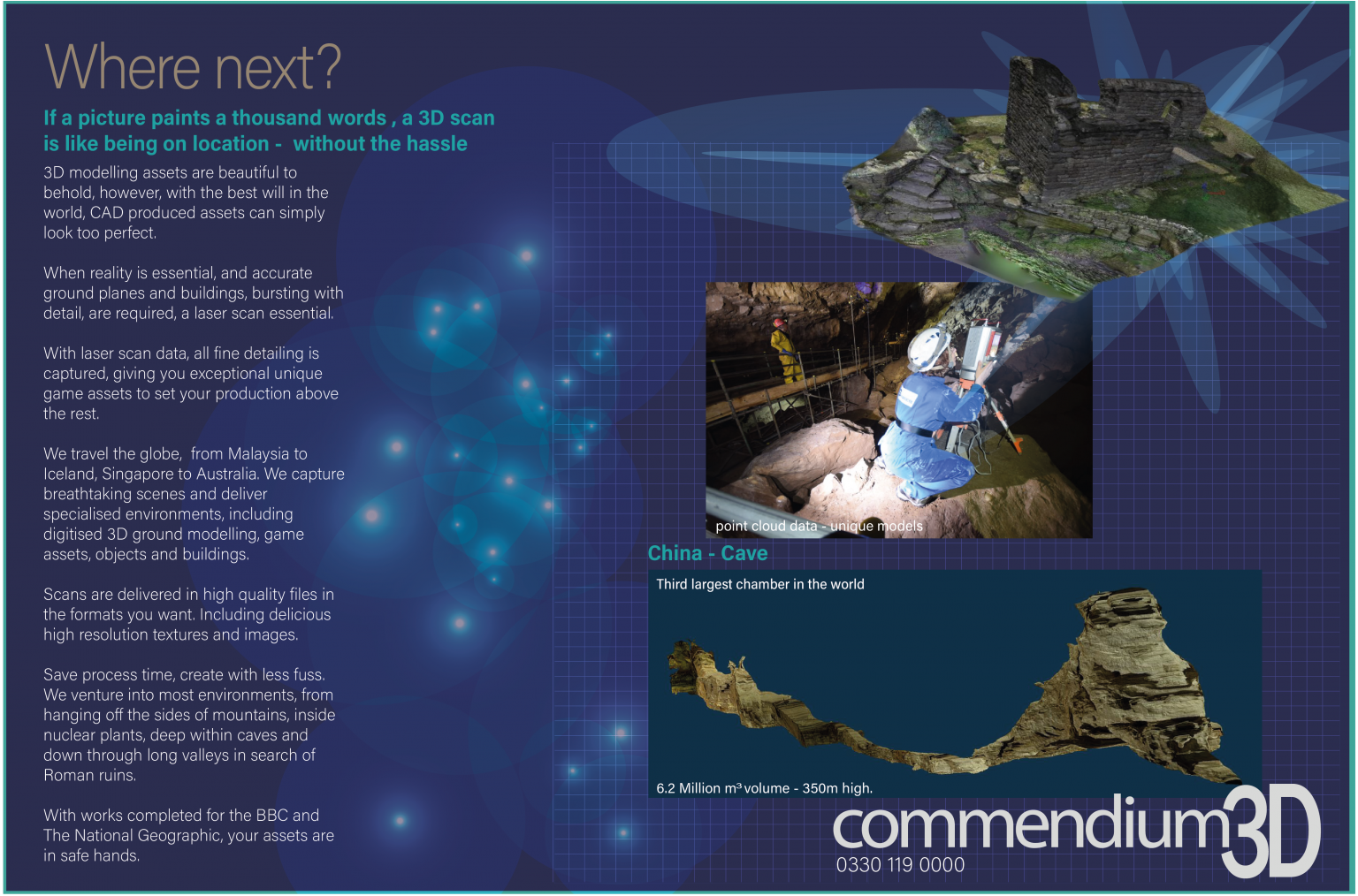 3d Scanning for Game Development and CGI - Commendium